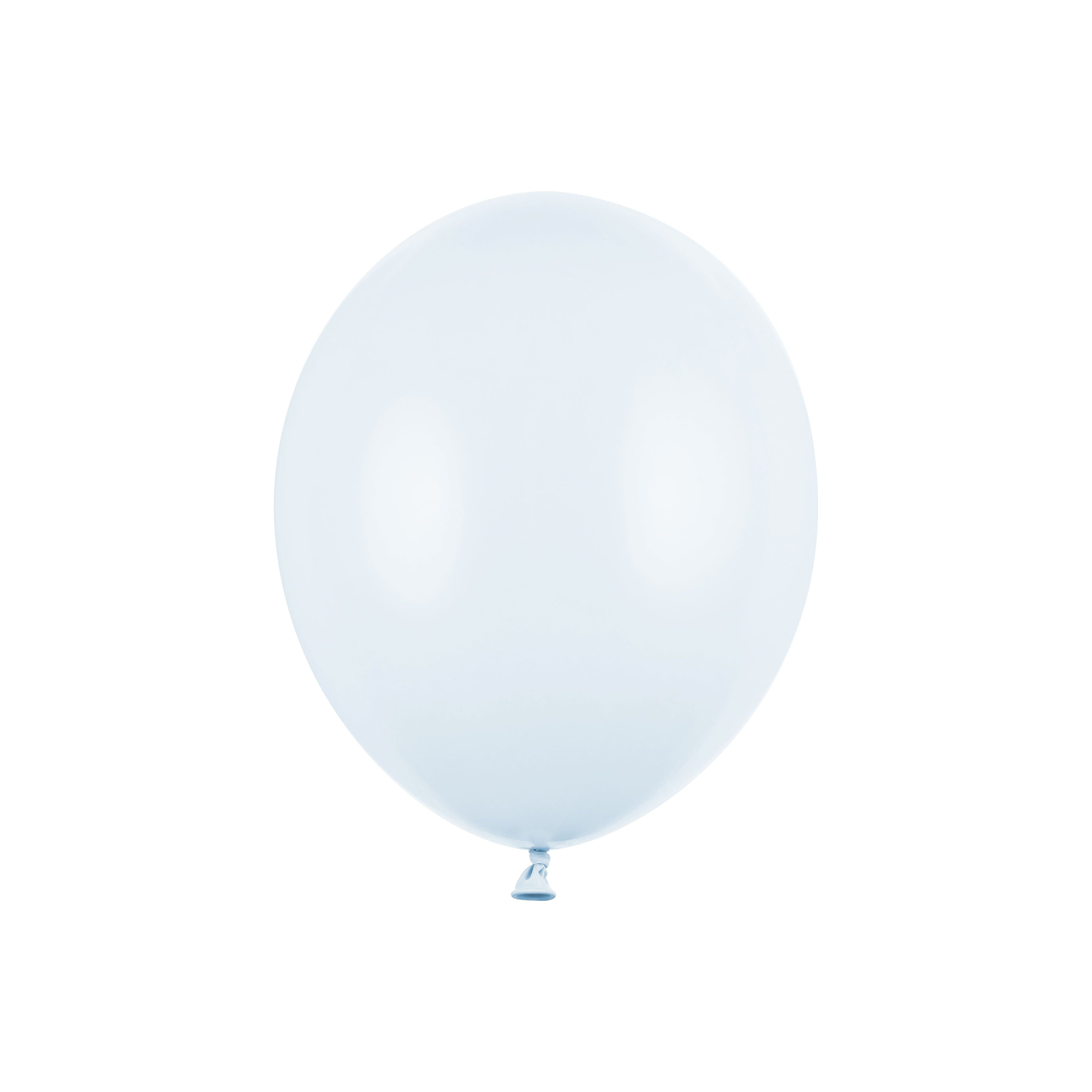 Pastel Light Misty Blue Balloons - MILU Party Store